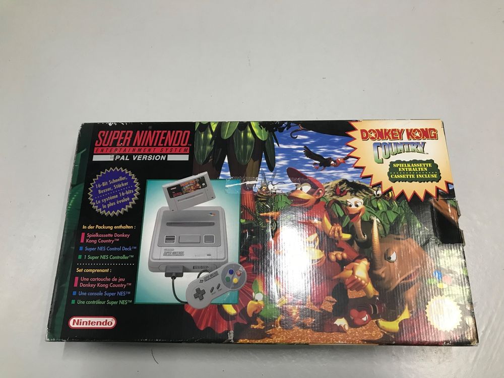 Donkey Kong Super Nintendo Set Rarität! SNES | Kaufen auf Ricardo