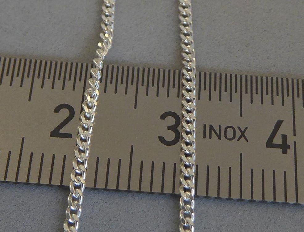 Lange Kette 925 Silber Kettenpanzer Muster (Gebraucht) in Muri AG für ...