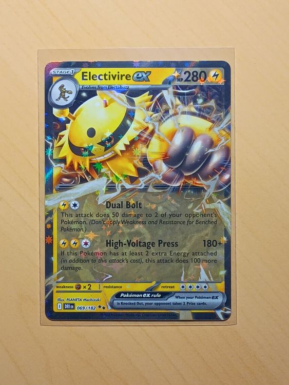 Pokemon TCG DRI TeamRocket Electivire ex 069 🇬🇧 (Neu (gemäss ...