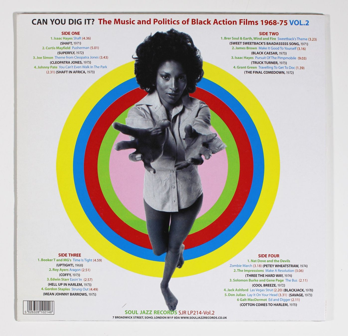 2LP CAN YOU DIG IT? 1968-75 Blaxploitation Film Soundtrack (Neu (gemäss ...