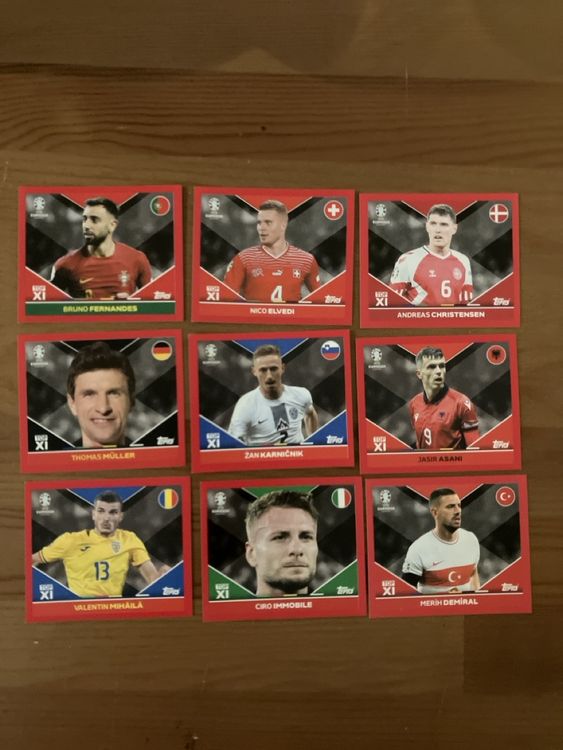 Topps Euro 2024 9 Sticker Top1 | Kaufen auf Ricardo