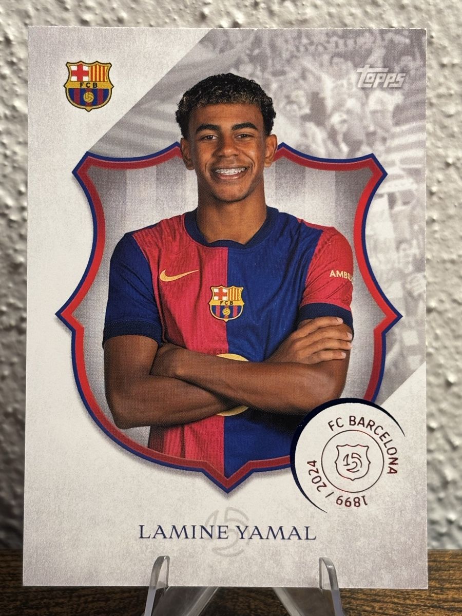 Lamine Yamal 2025 Topps FC Barcelona 125 Legacy Anniversary (Neu ...