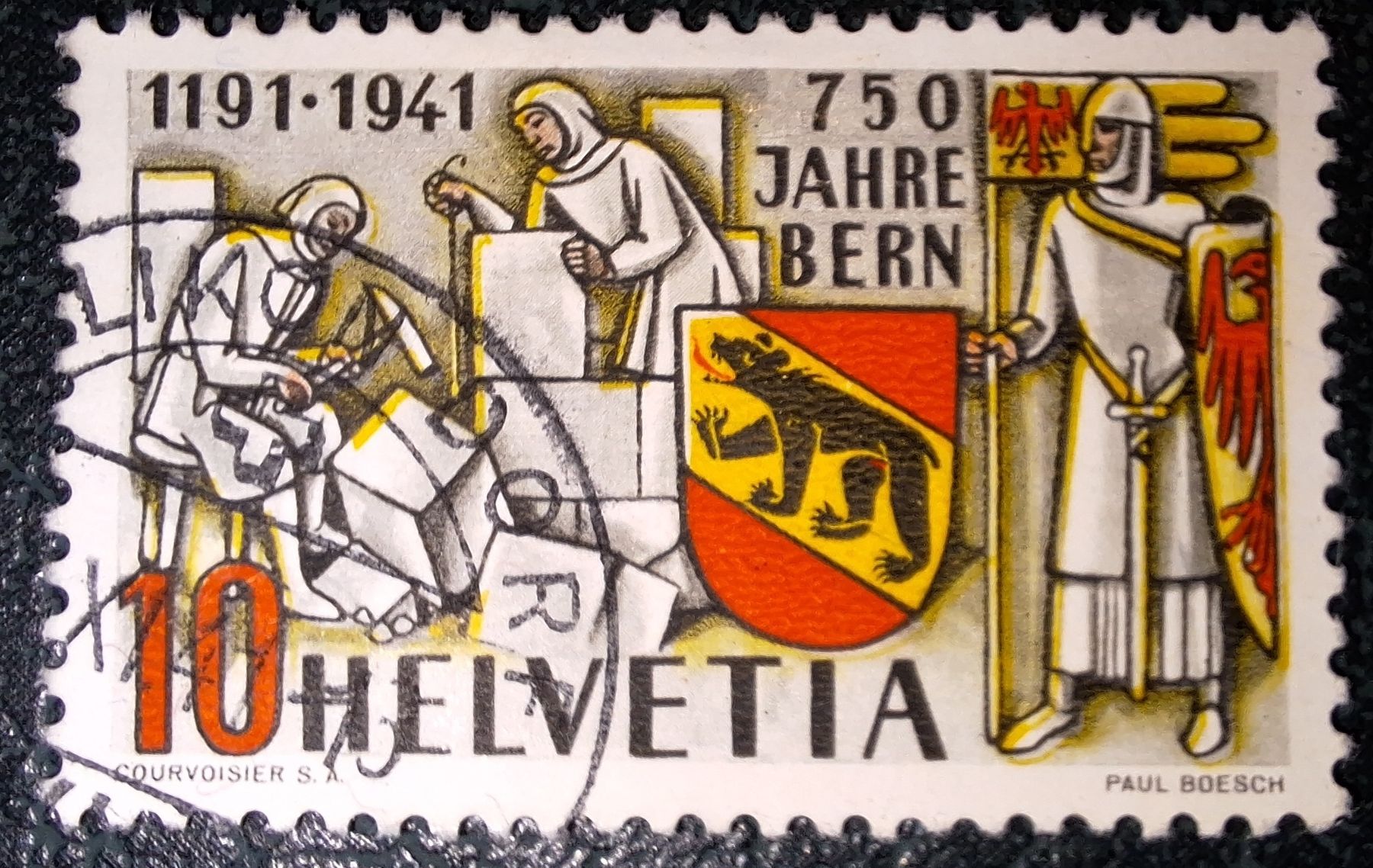 750 Jahre Bern stark verschobener Unterdruck !!! (Gebraucht) in Balgach ...