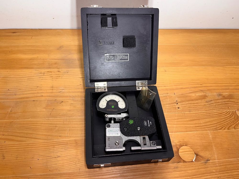 Vintage Mahr Millimess Präzisionsmessgerät | Kaufen auf Ricardo