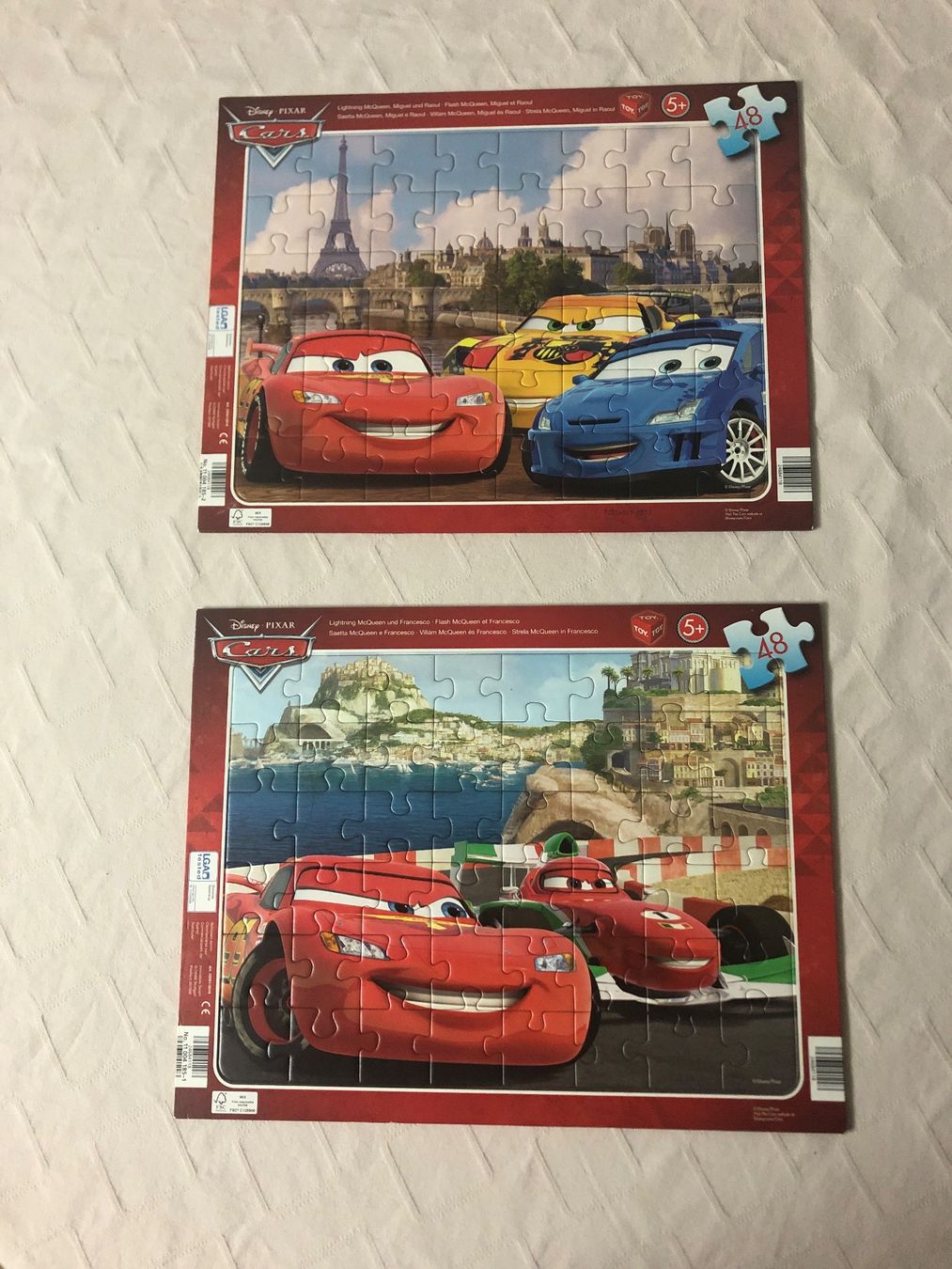 Disney Cars Puzzle, 2 Stk., 48 Teile, Top Zustand! (Gebraucht) in Basel ...
