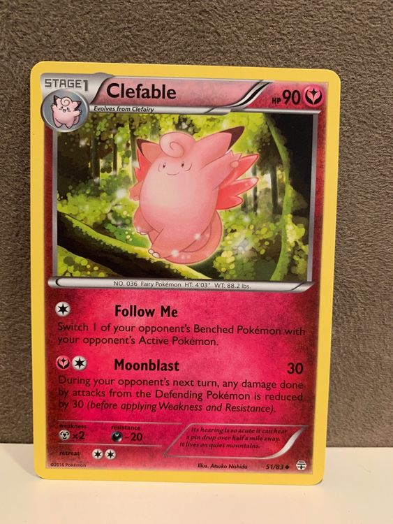 Pokemon Clefable Generations ENG 51/83 | Kaufen auf Ricardo