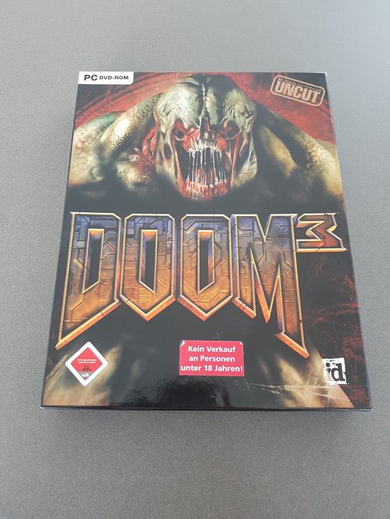 DOOM 3 aus dem Jahr 2004 - PC Game in Bigbox (Gebraucht) in ...