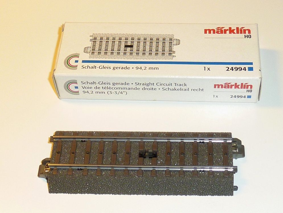Märklin 24994 Schaltgleis gerade C-Gleis ☼ (Gebraucht) in Novazzano für ...