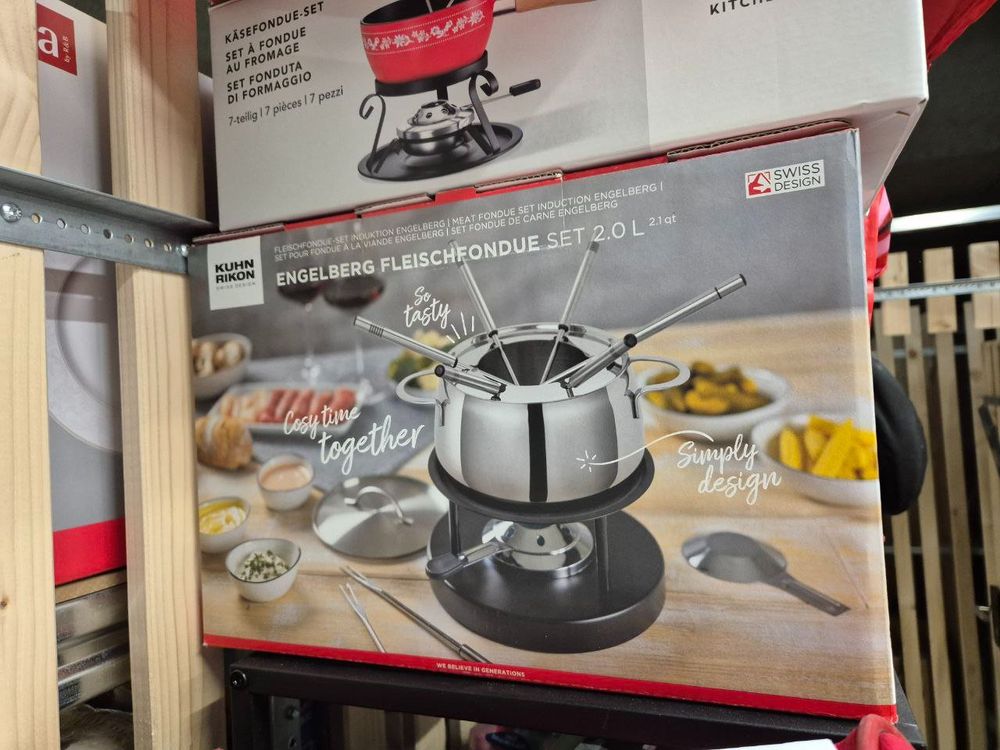 Neues Kuhn Rikon Engelberg Fleischfondue Set 2L Fondue (Neu und ...