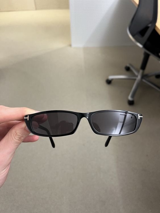 Tom Ford Sonnenbrille Alejandro TF 1058 01A, schwarz (Gebraucht) in ...
