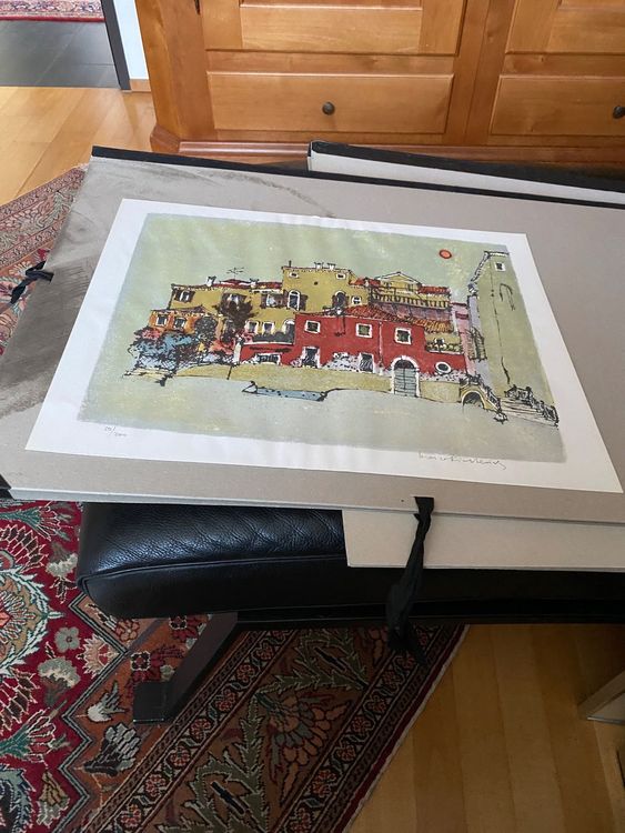 Lithographie von Marco Richterich (Gebraucht) in Münchwilen TG für CHF 30 – mit Lieferung auf ...