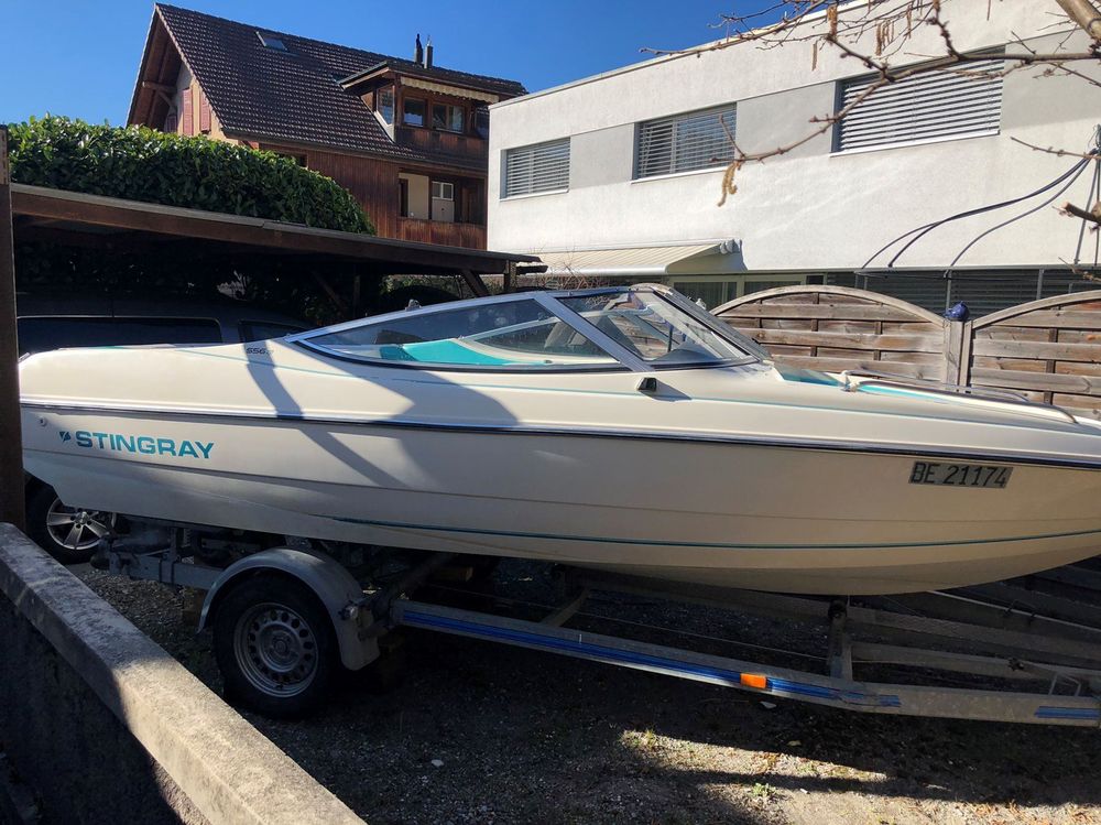 Motorboot Stingray 556zp mit Anhänger | Kaufen auf Ricardo