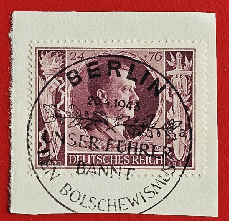 DEUTSCHES REICH SOWJETUNION PROPAGANDASTEMPEL 1943 (Gebraucht) in Düdingen für CHF 3 – mit ...