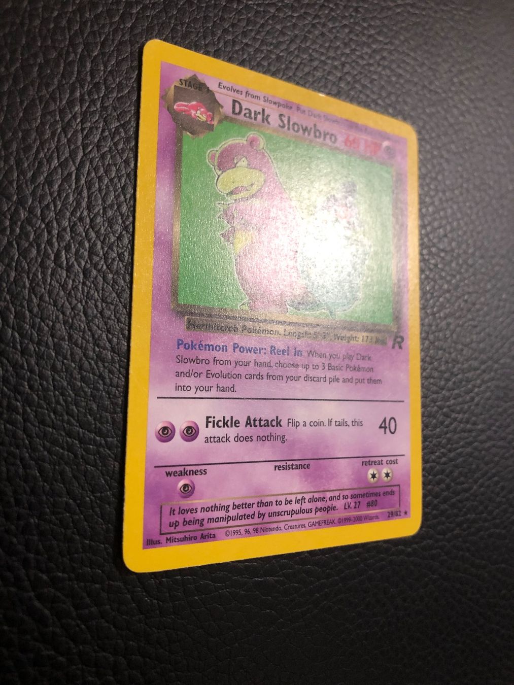 2000 Team Rocket Dark Slowbro rare 29/82 Ab 1 (Gebraucht) in Paradiso ...