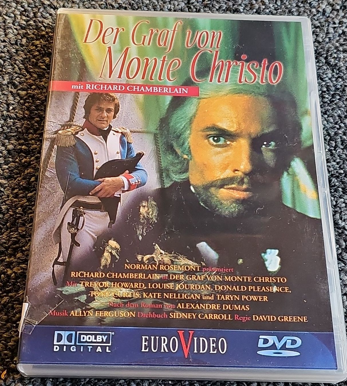 DVD Der Graf von Monte Christo mit Richard Chamberlain(18136 (Gebraucht ...