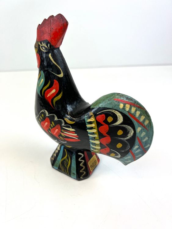 Osterhahn Holzfigur Dalarna Schweden NILS OLSSON | Kaufen auf Ricardo