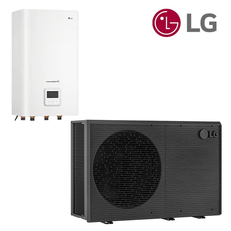 LG Therma V Monobloc Hydrobox R290 LuftWasser Wärmepumpe 7kw (Nuovo e ...
