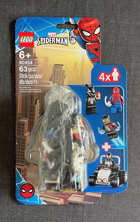 LEGO Marvel 40454 Spider-Man vs. Venom und Iron Venom (Neu und ...