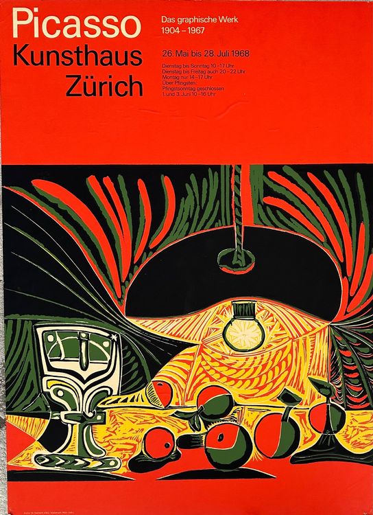 Pablo Picasso ( 1881-1973) Austellungs Serigraphie | Kaufen auf Ricardo