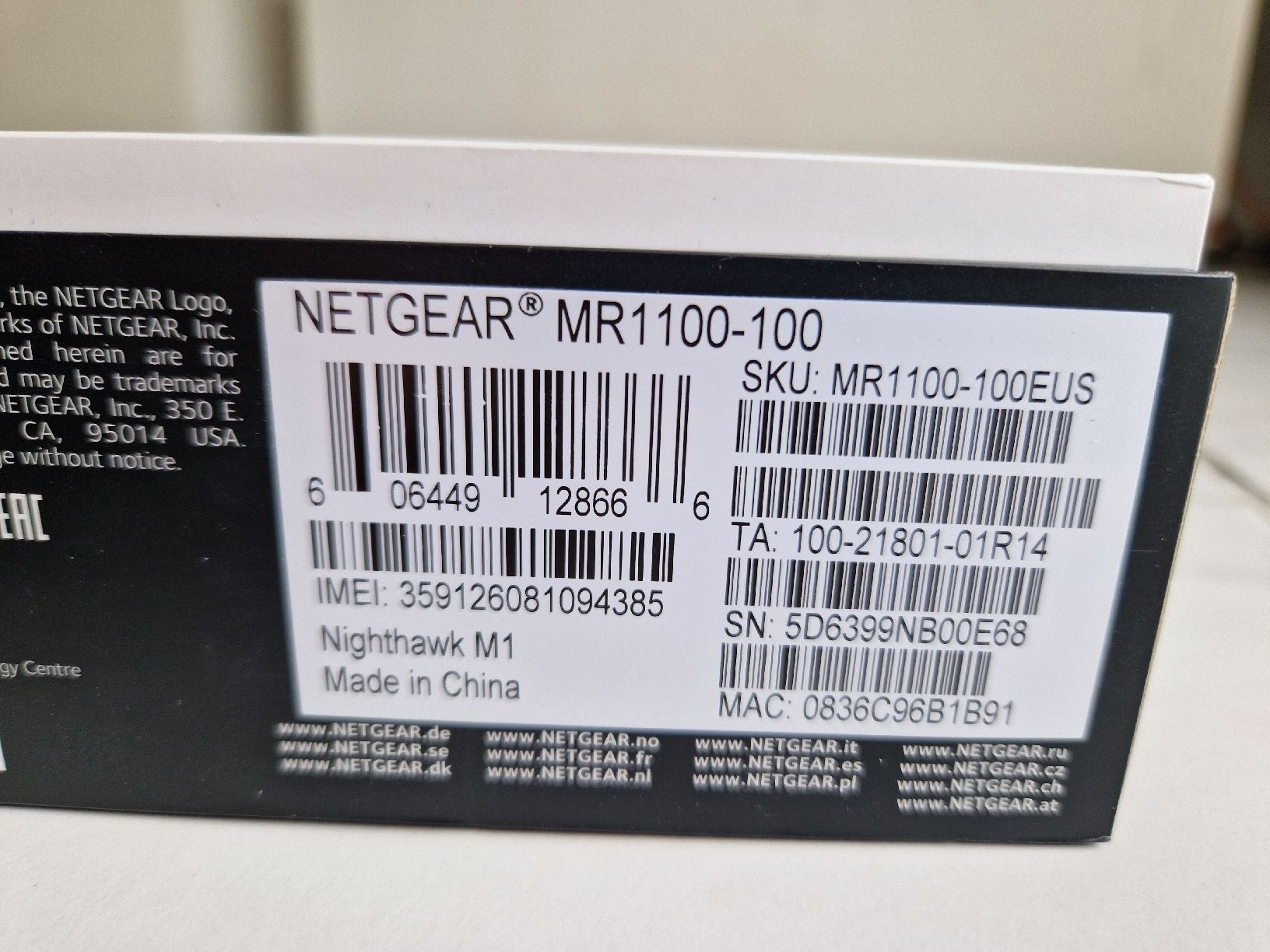 Mobile Router Nighthawk M1 (Usato) a Thun per CHF 50 – con consegna | Acquista su Ricardo