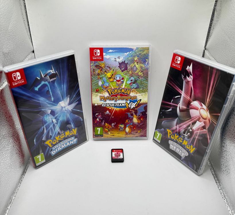 Set 4 x Pokémon Nintendo Switch (Gebraucht) in Biel/Bienne für CHF 119 ...
