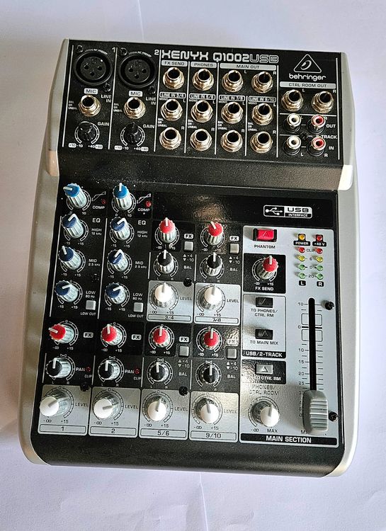 Behringer Mixer Xenix Q1002 USB, 10 Kanal (Gebraucht) in dietikon für ...