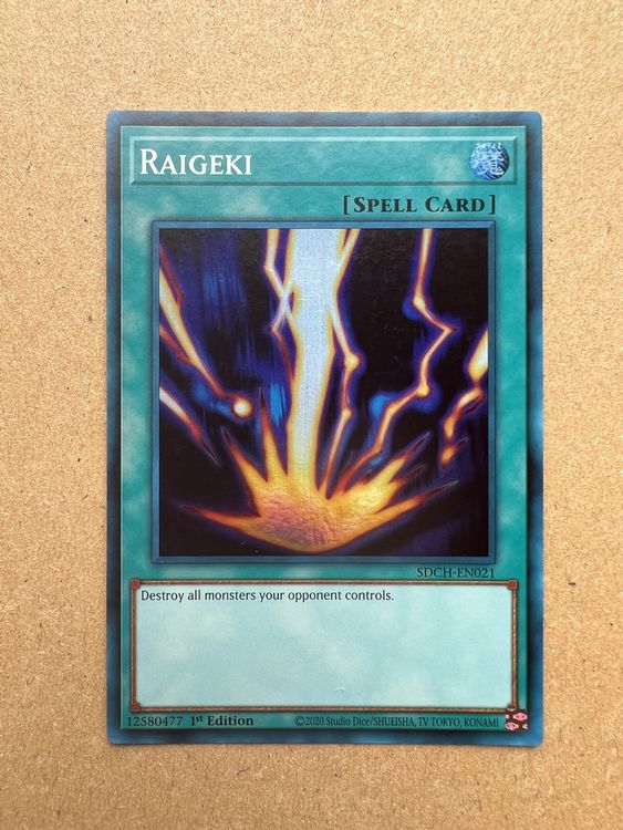 Raigeki (SDCH) – Super Rare (Neu (gemäss Beschreibung)) in Bottmingen ...