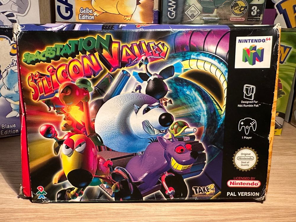 SpaceStation Silicon Valley OVP Nintendo 64 N64 retro Pal | Kaufen auf ...