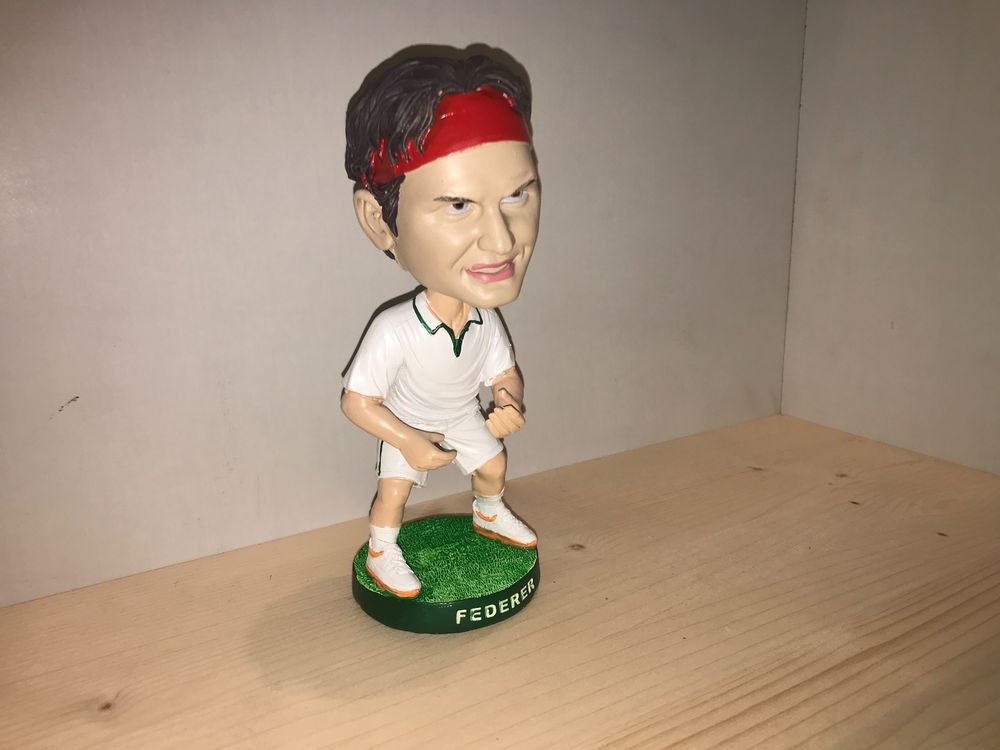 Roger Federer GOAT Bobble-Head Wackelkop (Neu (gemäss Beschreibung)) in ...