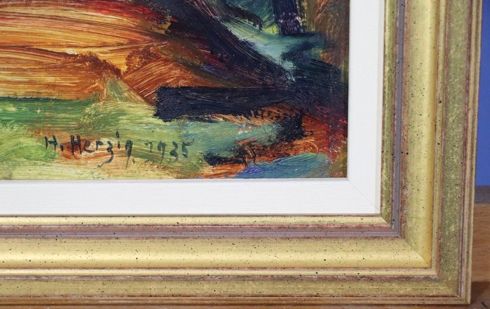 Heinrich Herzig 1887-1964, Gemälde | Kaufen auf Ricardo