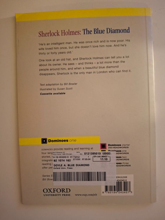 Sherlock Holmes: The Blue Diamond - wie neu (Neu (gemäss Beschreibung ...