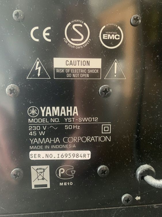 Yamaha Subwoofer SW012 | Kaufen auf Ricardo