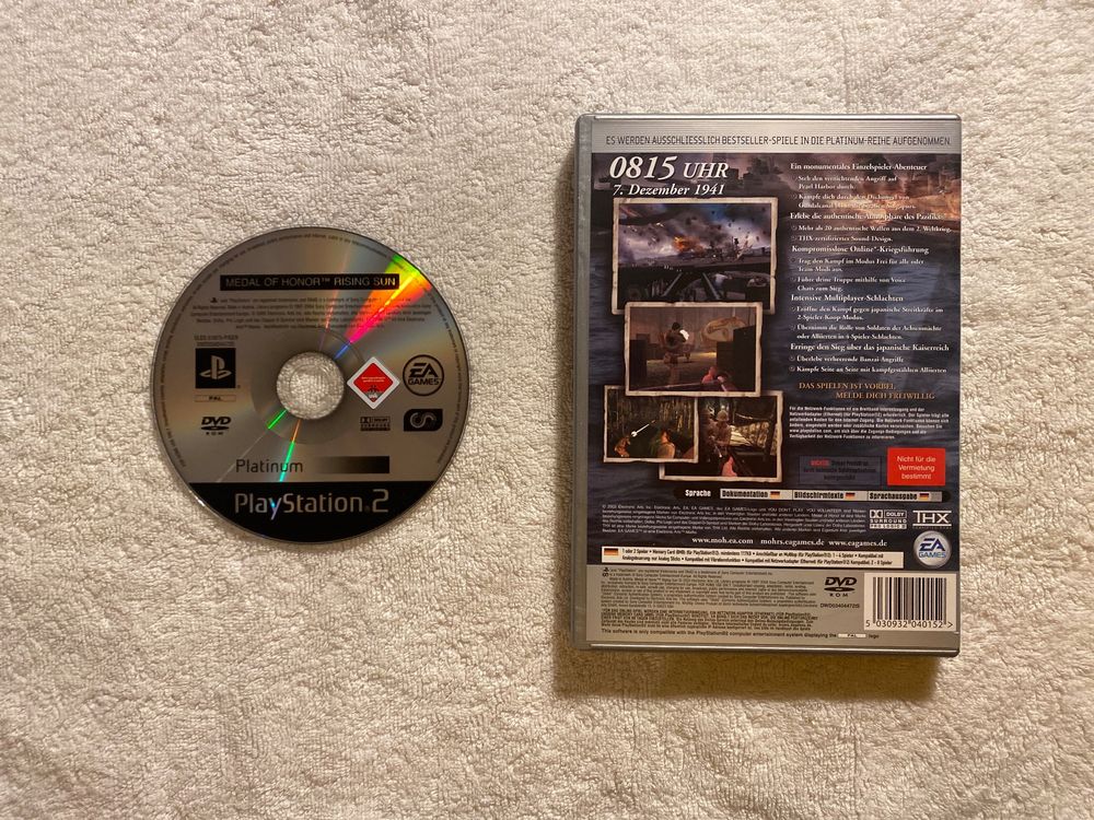 Medal of Honor Rising Sun PS2 (Gebraucht) in Reichenbach i. K. für CHF ...
