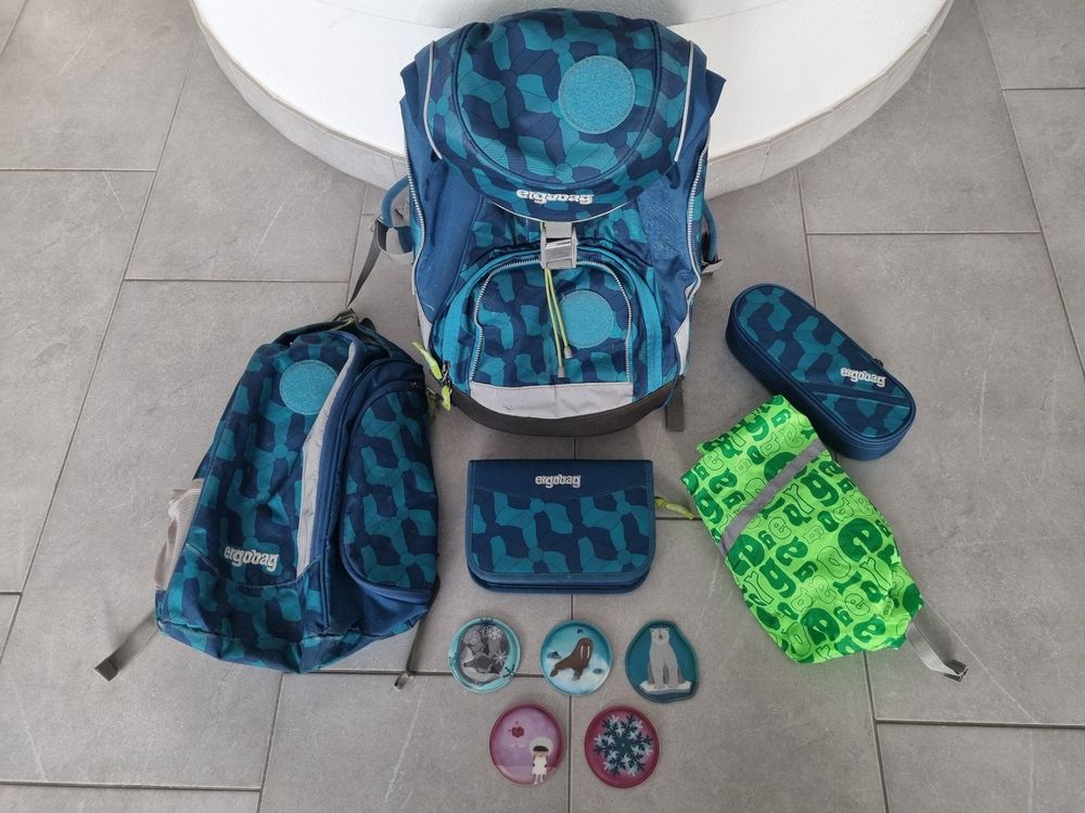 Ergobag Schulrucksack / Schulthek - Set, komplett (Gebraucht) in ...