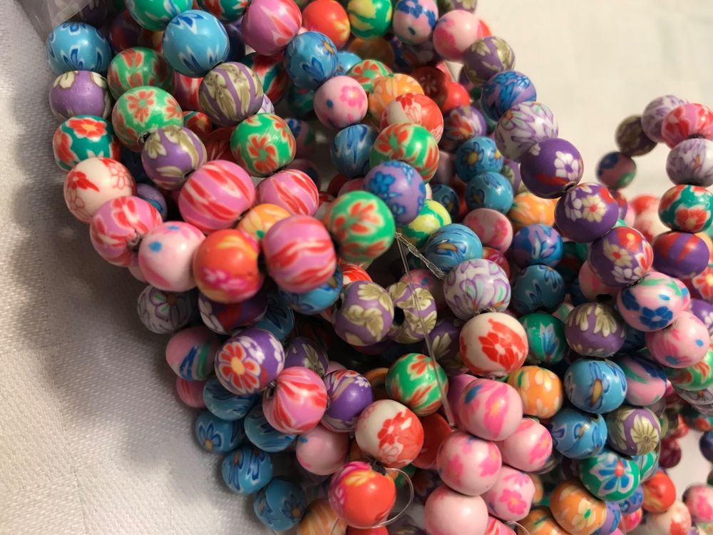 Handgemachte Fimo Perlen 50 Stück (Neu (gemäss Beschreibung)) in Basel ...