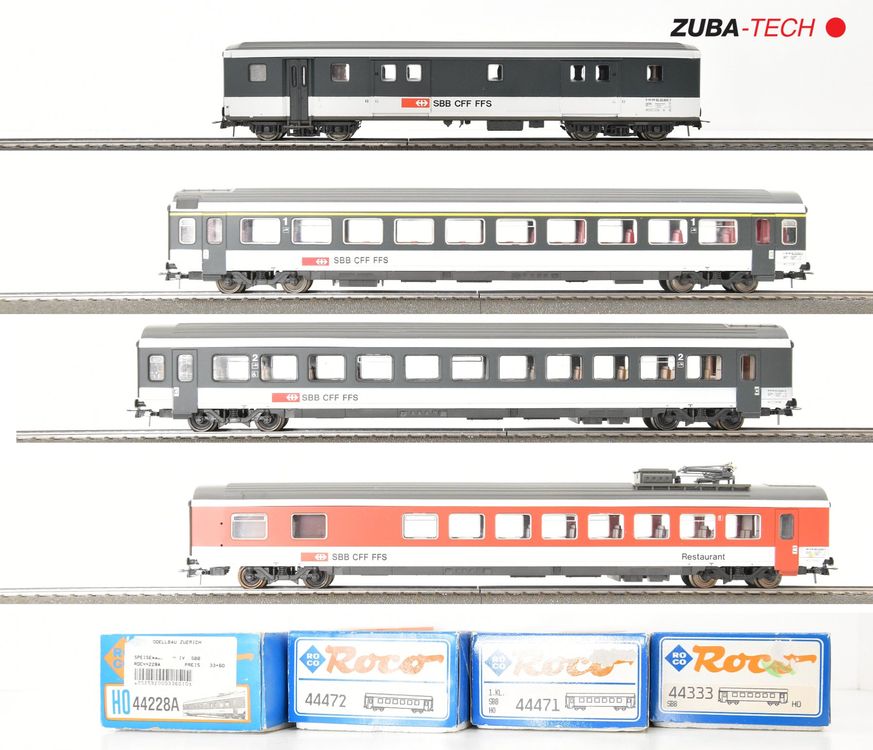 Roco 4x EW IV Personenwagen der SBB H0 GS mit OVP | Kaufen auf Ricardo