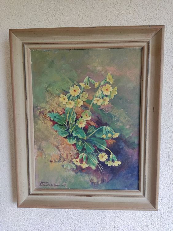 Ölgemälde von Armin Schwarzenbach, 42x34cm | Kaufen auf Ricardo