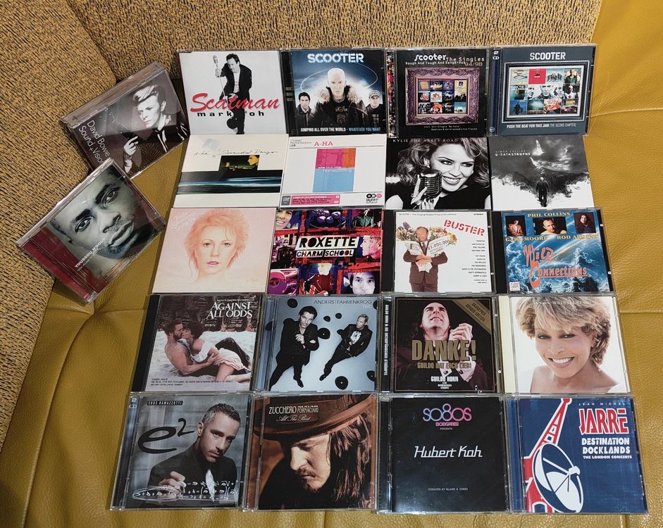 Pop CD-Sammlung (Tina Turner Roxette Scooter Bowie) | Kaufen auf Ricardo