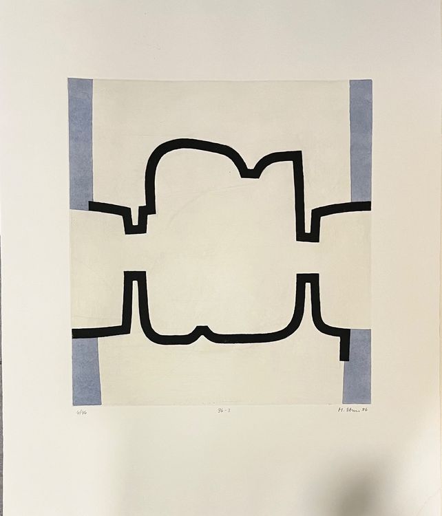 Grosse Moderne Radierung Unleserlich Signiert (Gebraucht) in Hochdorf für CHF 30 – mit Lieferung ...