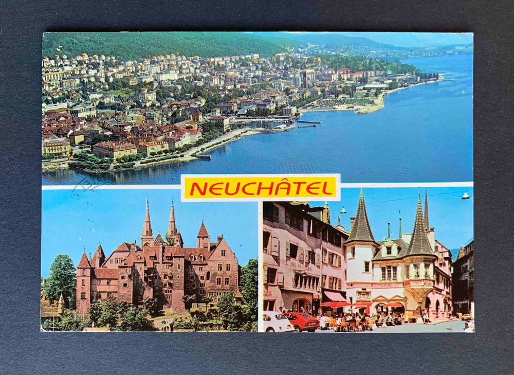 AK Neuchatel 3 Bild Karte (Gebraucht) in Goldau für CHF 2 – mit Lieferung auf Ricardo kaufen