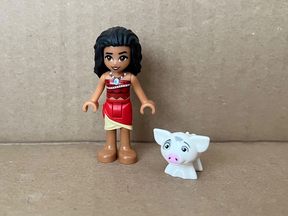 Lego Disney Figur Vaiana & Schwein Pua aus 41149 | Kaufen auf Ricardo