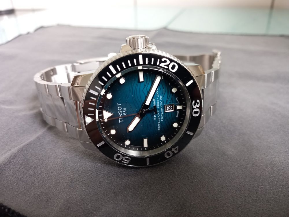 Tissot Seastar 2000 Professional Automatik türkis (Neu (gemäss ...