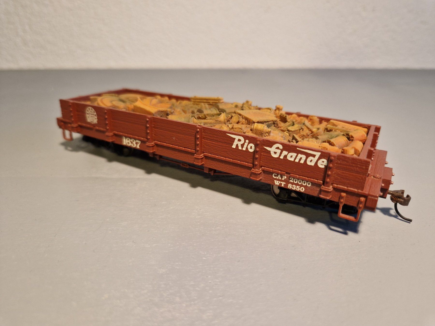 Bachmann Spectrum 0n30 / On30 Flat Car, D&RGW (Gebraucht) in ...