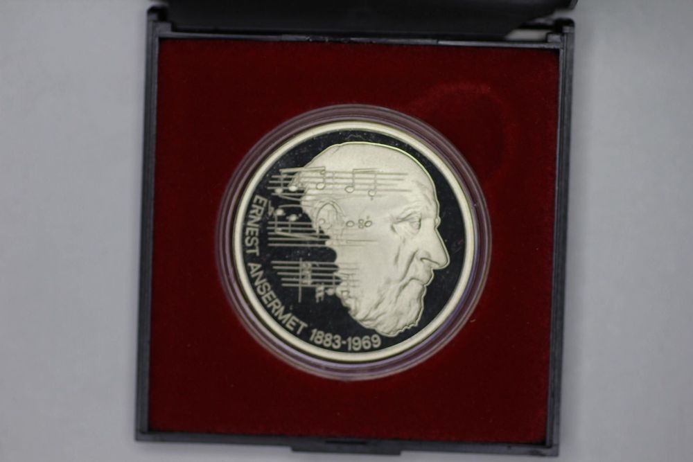 5 Francs 1983 Ernest ANSERMET - Polierte Platte / Flan bruni (D ...
