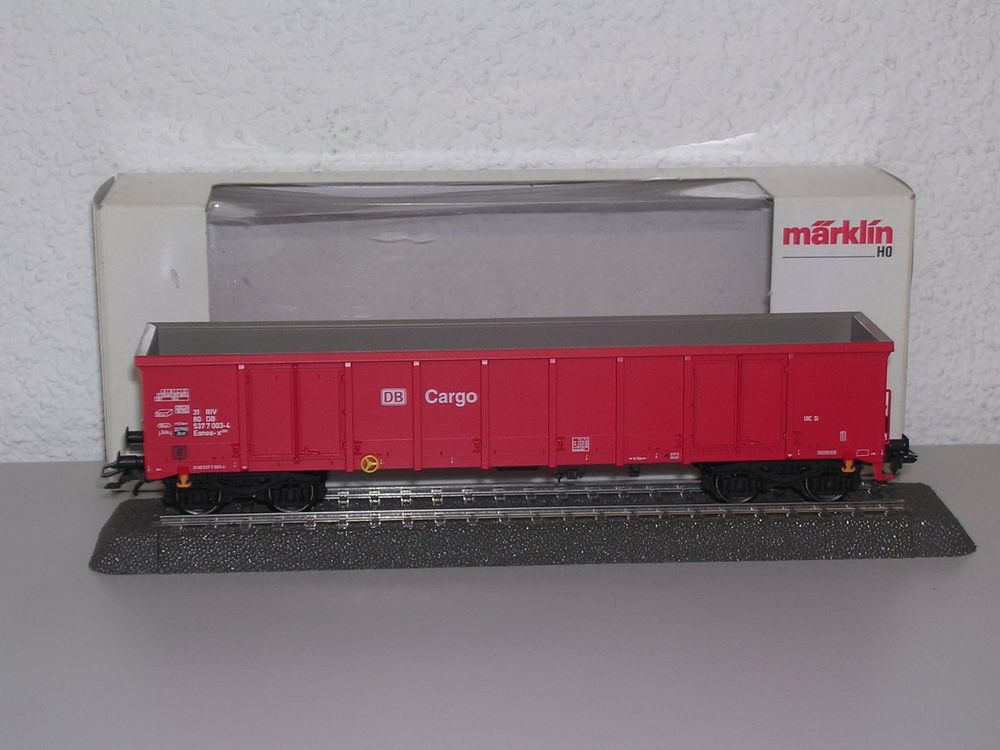 Märklin 47190 DB Cargo Hochobrdwagen H0 mit OVP neu! (Neu und ...