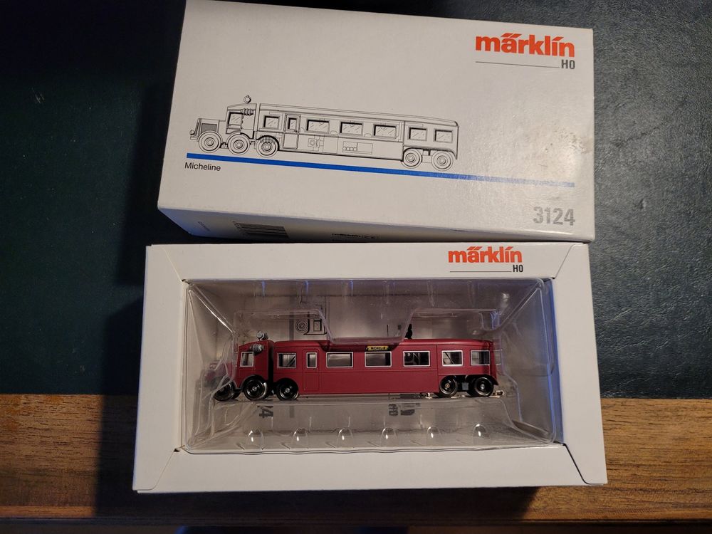Märklin 3124 SNCF Micheline inkl. OVP | Kaufen auf Ricardo