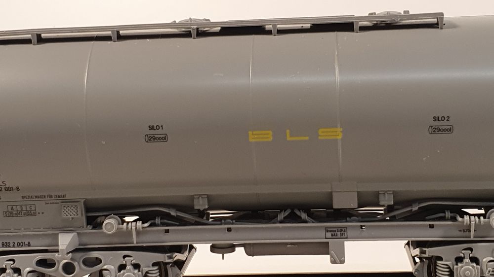 Roco 4 Achs BLS Cement Wagen HO DC | Kaufen auf Ricardo