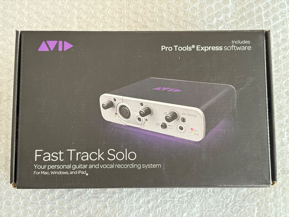 Avid Interface Fast Track Solo (Gebraucht) in Locarno für CHF 25 – mit ...
