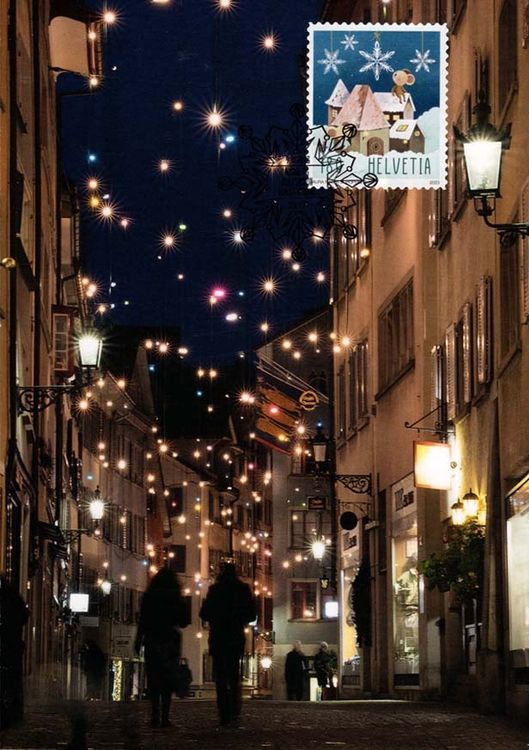 Maximumkarte Weihnachten 2023 - Dorf (Neu (gemäss Beschreibung)) in Dottikon für CHF 5 – mit ...