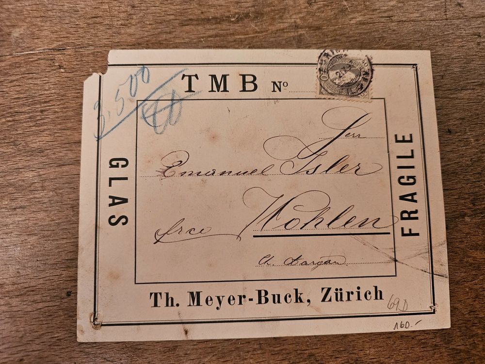 CH 1894 STEHENDE HELVETIA 69D SBK Fr. 200.-- (Gebraucht) in Monte Carasso für CHF 5 – mit ...